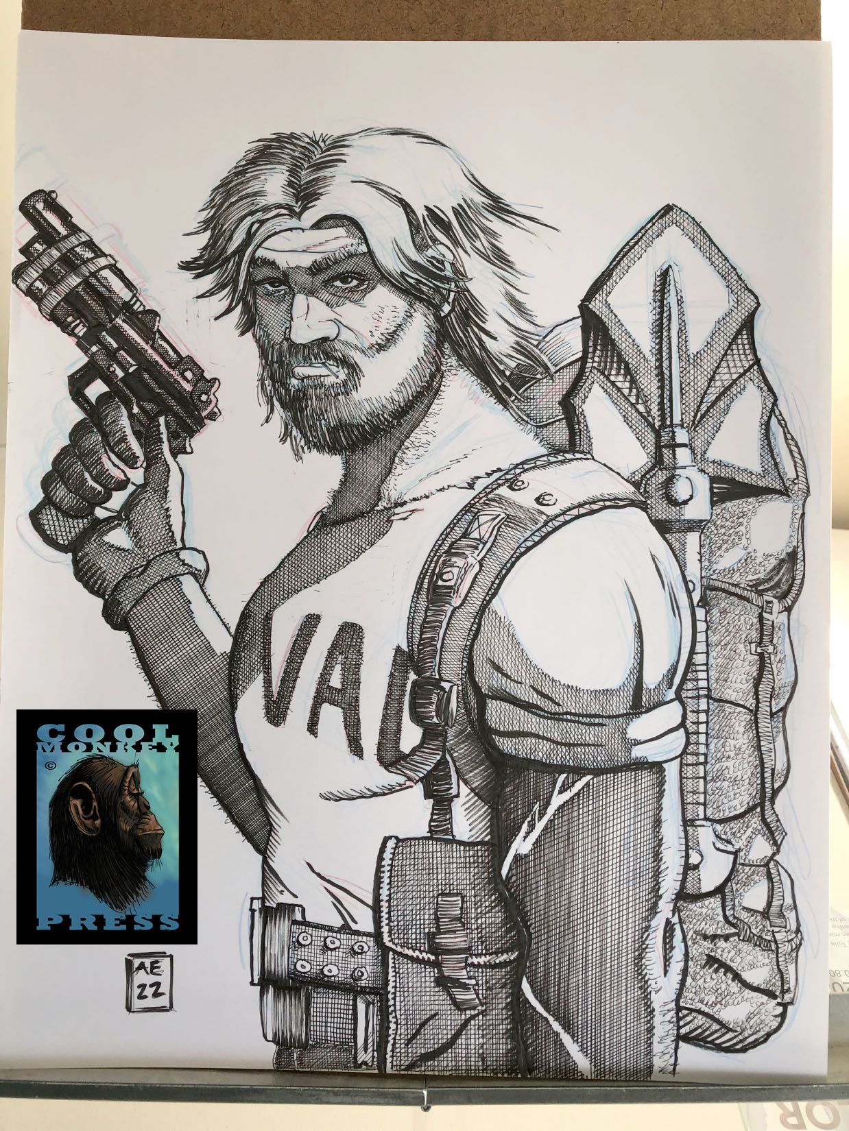 Outback Original Art – Cool Monkey Press